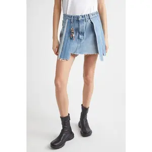KURO Remake Mark Xiii Denim Miniskirt - Indigo