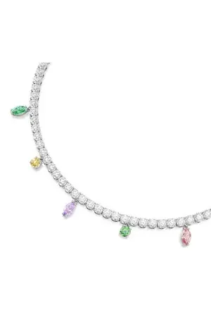 SWAROVSKI X Ariana Grande Multicolor Crystal Charm Necklace