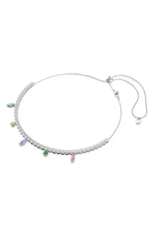 SWAROVSKI X Ariana Grande Multicolor Crystal Charm Necklace