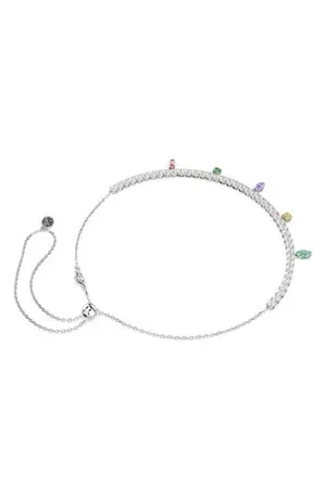 SWAROVSKI X Ariana Grande Multicolor Crystal Charm Necklace