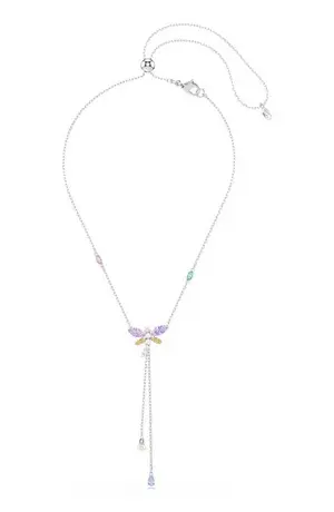 SWAROVSKI X Ariana Grande Y-necklace - Silver/multi