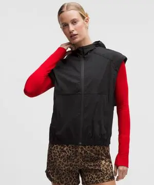 Lululemon Convertible Windbreaker - Black/black