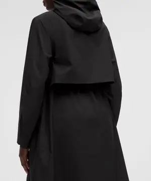 Lululemon Cinch-waist Rain Coat