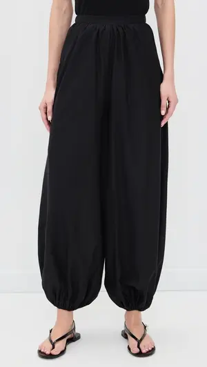JAMIE HALLER Balloon Pants - Black