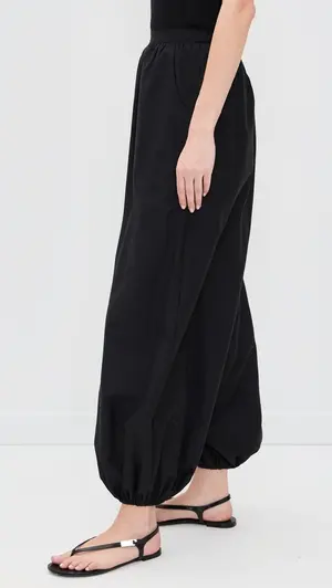 JAMIE HALLER Balloon Pants - Black