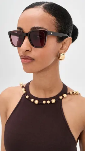 Le Specs Elixir Sunglasses - Dark Chocolate
