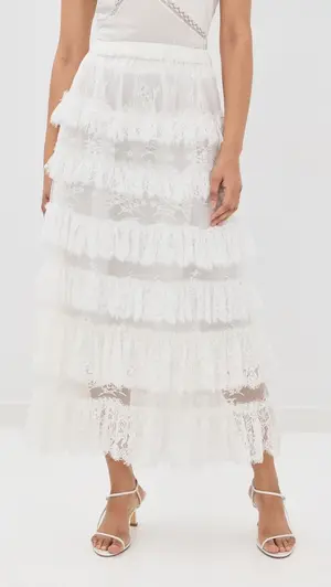 Sea Holden Lace Maxi Skirt