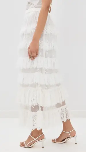 Sea Holden Lace Maxi Skirt
