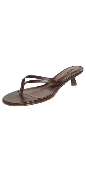 Schutz Carolyn Sandals - Root Brown