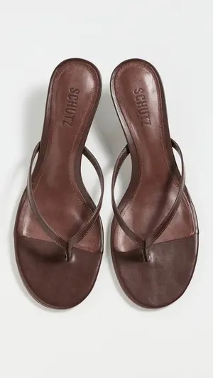 Schutz Carolyn Sandals - Root Brown
