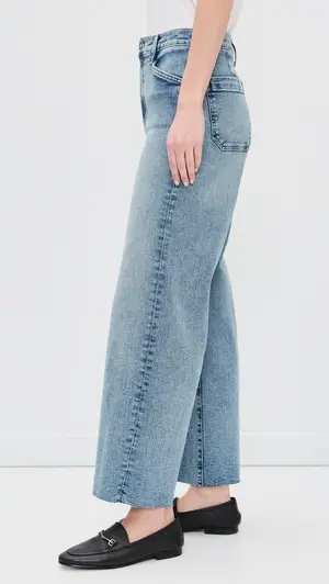 FAVORITE DAUGHTER Mischa Wide-leg Jeans - Monterey