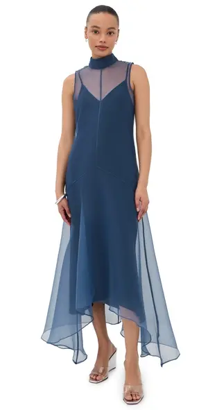 Staud Auden Midi Dress