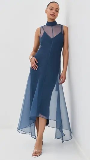 Staud Auden Midi Dress