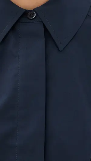 Simkhai Sabrina Button-down Top - Midnight