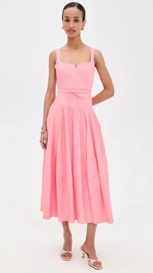 Cinq À Sept Jerome Midi Dress - Seashell Pink