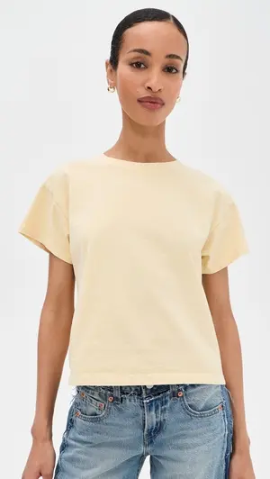 Rag & Bone Distressed Boxy Tee - Btter