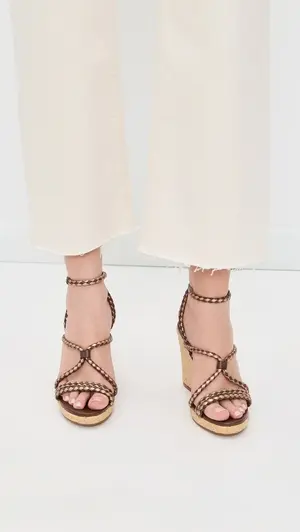 ALEXANDRE BIRMAN Elba 100mm Wedge Sandals