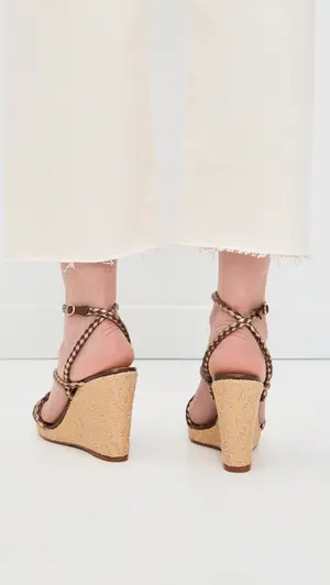 ALEXANDRE BIRMAN Elba 100mm Wedge Sandals