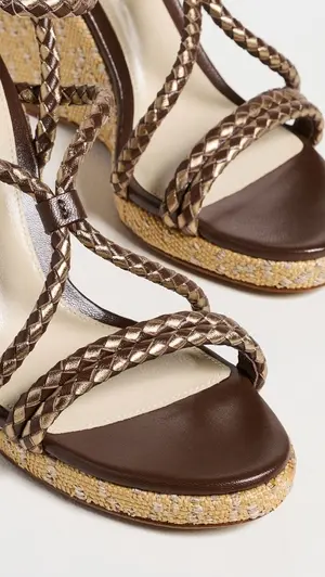 ALEXANDRE BIRMAN Elba 100mm Wedge Sandals