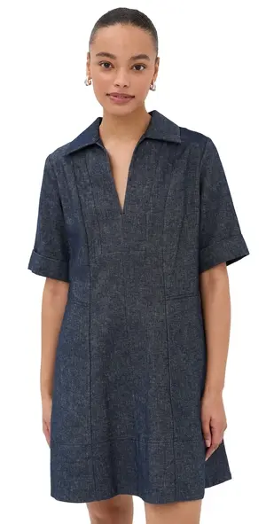 Vince V Neck Day Dresses