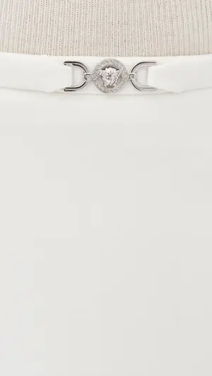 Versace Wool Mini Skirt
