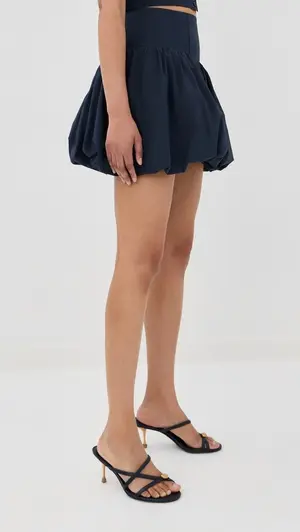 Simkhai Pippa Mini Skirt - Midnight