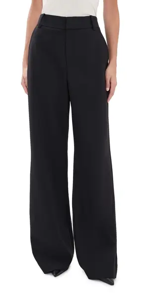 FAVORITE DAUGHTER The Jones Wide Leg Pants - Black