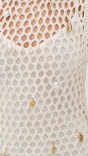 Simkhai Coralia Knit Charmed Midi Dress