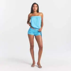 SKIMS Foldover Short - Water