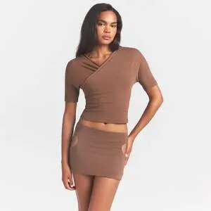 SKIMS Wrap Top