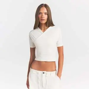 SKIMS Wrap Top - Marble