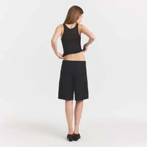 SKIMS Oversized Cargo Short - Onyx