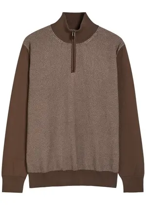 Canali Printed Sweaters For Men