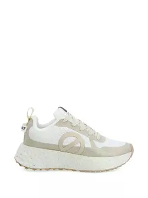 NO NAME Logo Patch Sneakers - White