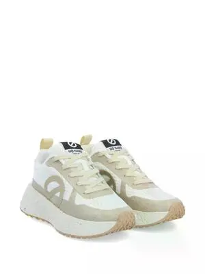 NO NAME Logo Patch Sneakers - White