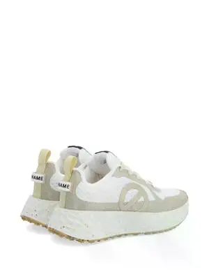 NO NAME Logo Patch Sneakers - White