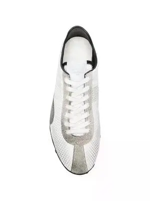 MAISON MARGIELA Panelled Textured Sneakers - White