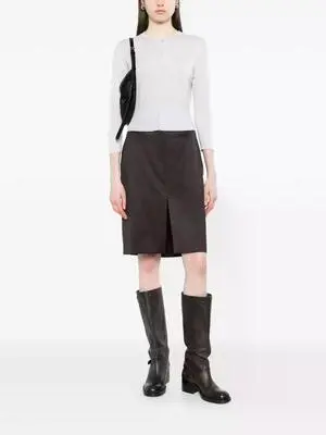 N.peal Cropped Cardigan