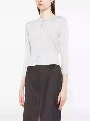 N.peal Cropped Cardigan