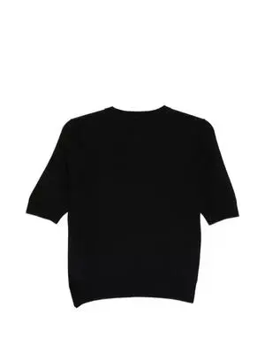N.peal Knitted T-shirt - Black