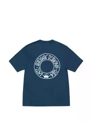 StÜssy Buana Pigment-dyed T-shirt - Blue