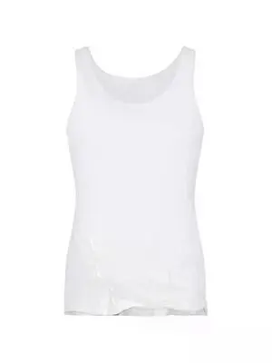 MAISON MARGIELA Cotton Tank Top - White