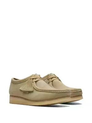 Clarks Wallabee Suede Boots - Neutrals