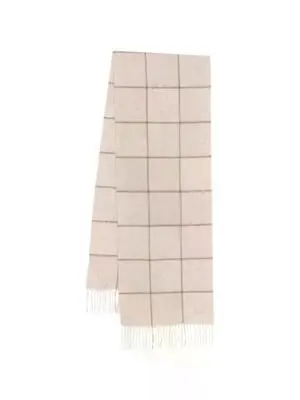 N.peal Check Scarf