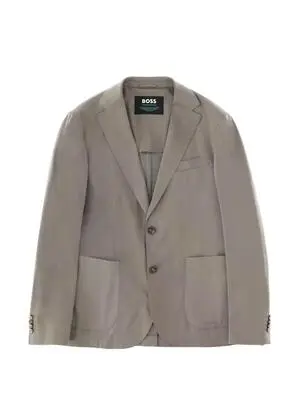 BOSS Button Leather Jacket