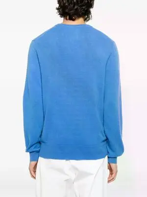 N.peal Oxford Sweater - Blue