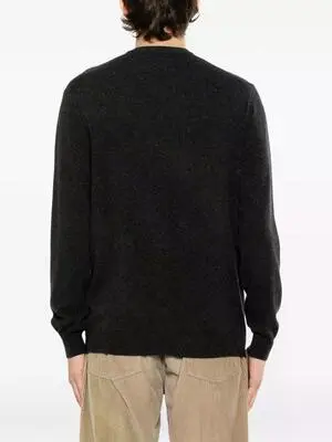 N.peal Burlington V-neck Jumper - Grey