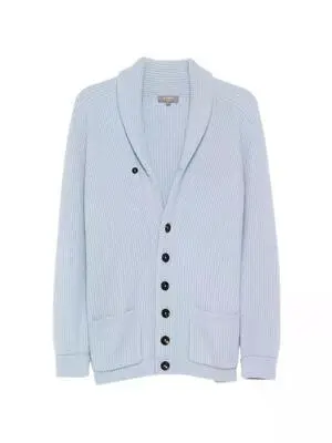 N.peal Ribbed Cardigans For Men