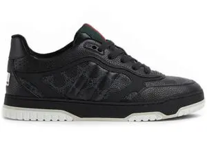 Gucci Reweb Gg Leather - Black