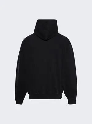 Vetements Embroidered Biker Cross Sleeves Zip-up Hoodie